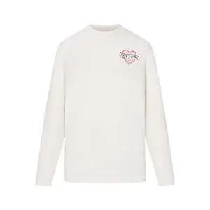 Skims Boyfriend Long Sleeve T-Shirt And Boxer Set - Marble Heart